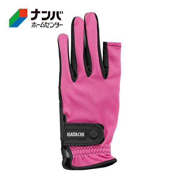 JAN 4940267522012【メール便適用商品】【ハタチ】グランドゴルフ グランドゴルフ用品 手袋 ストレッチ手袋 ピンク SM【BH8080-64-WC】