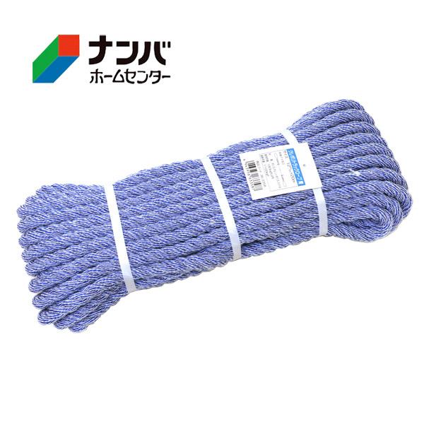 JAN 4943956633587【高木綱業】作業用ロープ トラックロープ 荷縛り クレポリトラックロープ 青 12mm×20m【36-3358】
