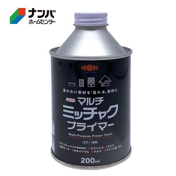 JAN 4976124402029【ニッペ】塗料 マルチミッチャクプライマー【 ２００ML 透明 】
