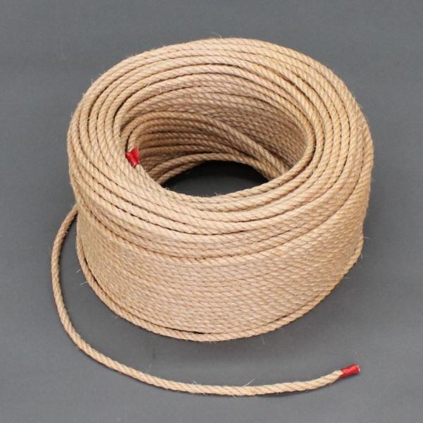 マニラ麻製ロープは、神輿の担ぎ棒を組む時にお使いになるロープでございます。こちらのロープは切売り販売となります。販売単位は１ｍです。くれぐれもご注意下さい。１本あたりの長さは、神輿台輪寸法が２尺８寸（８４ｃｍ）の場合で約１２ｍ必要になります...