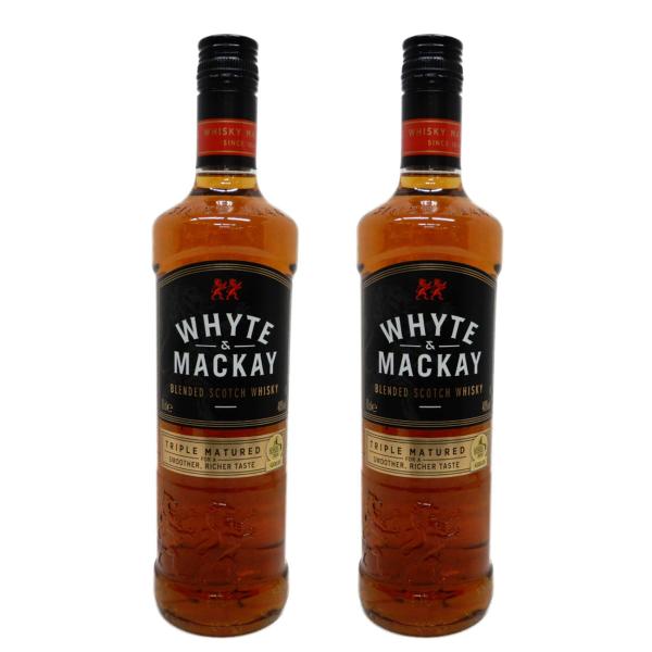 1844年創業のホワイト＆マッカイ社。トリプルマチュアードという独自の製法により成功を収め、現在では英国内のトップブランドの一つで、世界各国に輸出されています。WHYTE&amp;MACKAY TRIPLE MATURED