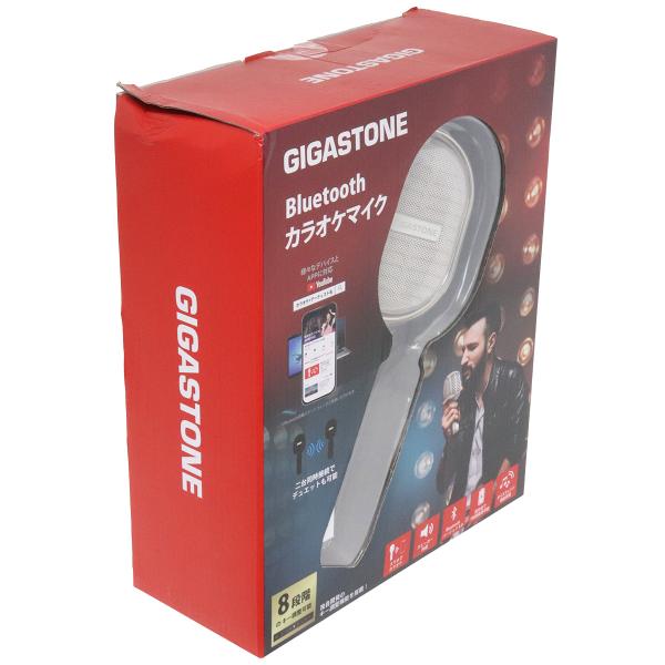 ギガストーンのBluetoothカラオケマイク KMH-9550G です。未開封未使用品ですが箱に多少のダメージがあります。■商品名：Ｂｌｕｅｔｏｏｔｈカラオケマイク ■メーカー名：ギガストーン■仕様：バッテリー容量（5000mAh） スピ...