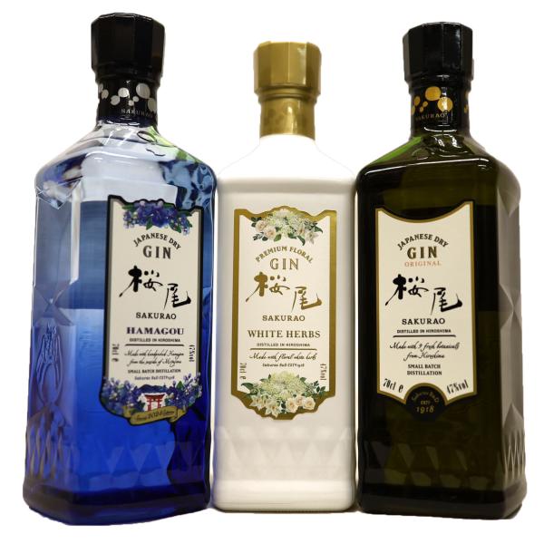 [セット内容]【桜尾ジン オリジナル 47度700ml】SAKURAO GIN ORIGINALは広島が育んだフレッシュな柑橘類など9種類のボタニカルと伝統的なジン使用される4種類のボタニカル、そして日本ならではの桜花の計14種類を原料に使...