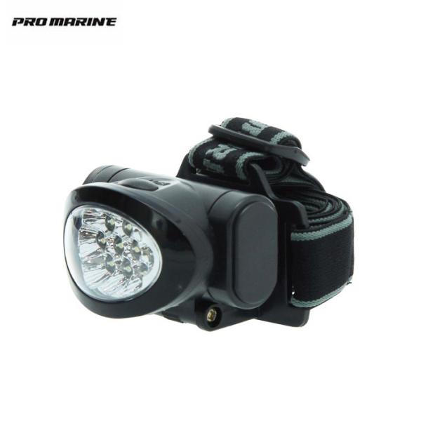 LED×10の定番ヘッドランプ。単4電池×3本使用(別売)明るさ最大40ルーメン。