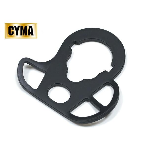 左右どちらにもスリングを装着可能！大きめの配線穴で後部配線にも対応CQD(Close Quarters Defense)タイプのリアスリングマウントレプリカです。東京マルイ系 スタンダードタイプ 電動ガン M4シリーズに対応しています。※次...