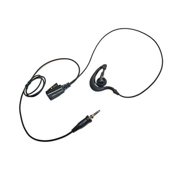 高い耐久性能と、さらにクリアな高音質を備えた上位モデルです。動きに強い耳かけタイプとなります。