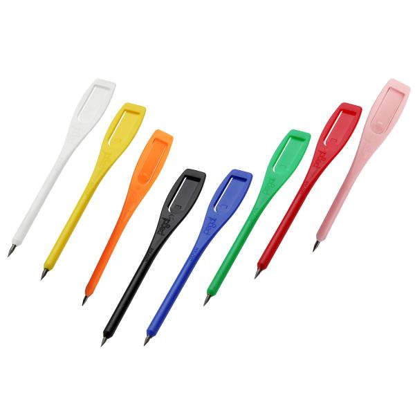 ・商品の仕様スコア記入用 クリップ付鉛筆【 商品名 】　ペグシル 通常タイプ【　全　長　】　通常タイプ110mm【 芯 】　黒【 カ ラ ー 】　黒・青・赤・緑・黄・白・５色ミックス（青・赤・緑・黄・白）・オレンジ・ピンク※ご注意：5色ミッ...