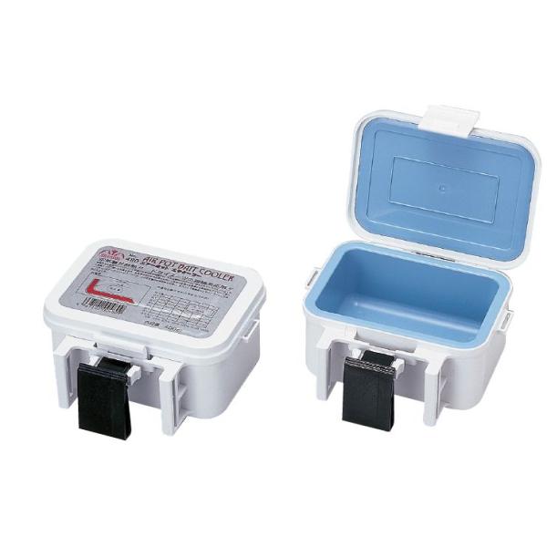 空気層の断熱効果を利用した低コスト高機能エサクーラー材質：A.B.S品番 480サイズ（mm) 140×100×70