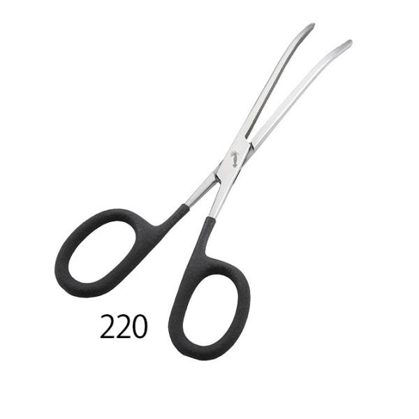 ●ケンサキイカ、ヤリイカの等の墨袋はずしに最適。●墨袋を掴みやすい先曲がりタイプ●220は大剣サイズに対応する超ロングタイプ●手返しの良いストッパーレス仕様●滑り難いノンスリップコーティンググリップ●サビに強いステンレス製