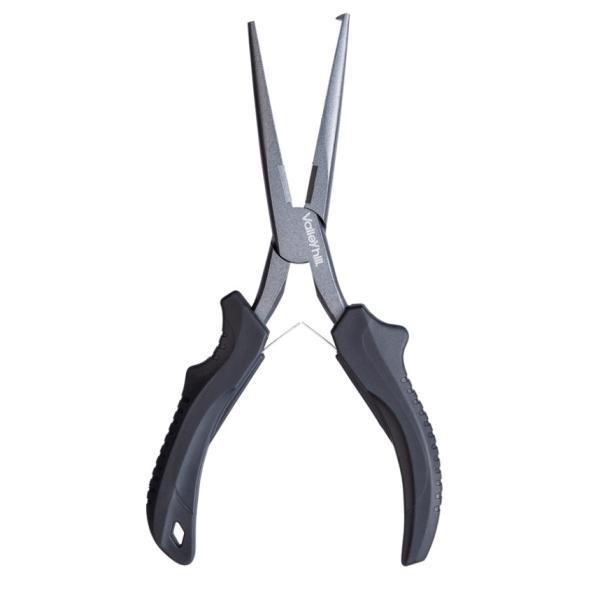 サビに強いテフロン加工を施したスプリットリングプライヤー。Sは#2〜4、Lは#2〜5のスプリットリングに対応。テフロン加工によりスプリットリングの開閉も容易で、板バネ採用によりプライヤー本体の開閉もスムーズ。濡れた手でも滑りにくい樹脂グリッ...