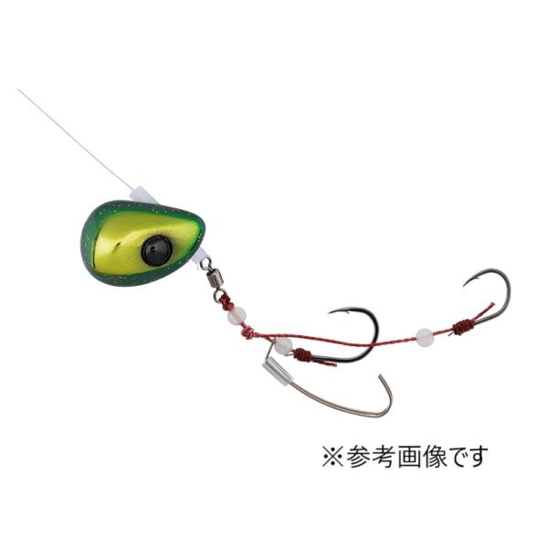 ディープエリア、早潮に対応する２０〜３０号鯛テンヤ登場!!フロントヘビーなヘッド形状により、安定した沈下姿勢を実現。接地面が広く着底感度にも優れるため、ラインが斜めに出て底取りが難しくなる場面においても快適な釣りが可能です。エサキーパーがエ...