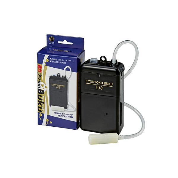 ●送風量　約1.8Lのハイパワー！●連続運転時間　約60時間（アルカリ電池使用時）●細かい気泡を発生する気泡穴5層構造の専用プラストーン採用●上部防滴カバー、防滴スイッチ、吐出口防滴リング採用で雨等の上部からの水の侵入を防ぎます。■商品名：...