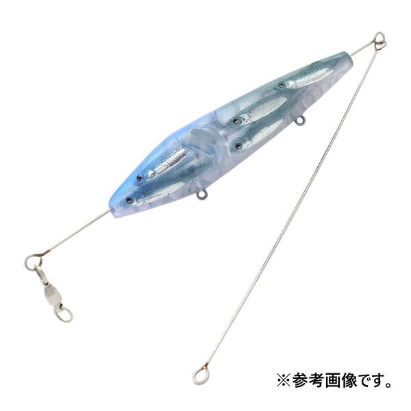 124mm / 40grTYPE : Floating（TROLLING TEASER）5 COLORS魚を寄せる圧倒的シブキ音とシブキ量。【ベイトの群を演出する本体と飛沫。トップウォータープラグ化も可能】トローリングで使われるティーザーバ...