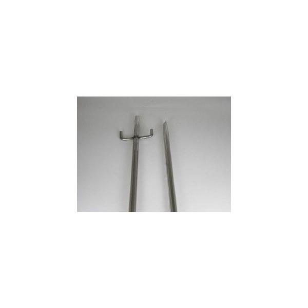 ●サイズ：１２φ×１０００mm　空芯なので軽く持ち運びが楽です。荷掛付です。ヘッド六角