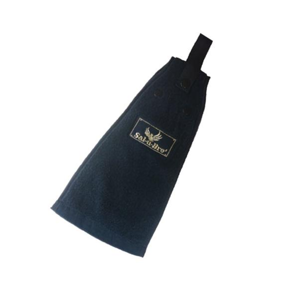 今治産タオル生地使用ズボンやライフジャケットに簡単に装着でき厚手のパイル生地を使用しておりますので丈夫で吸水性に優れています。釣り全般のアウトドアに適しています。サイズ：17cm×62cm