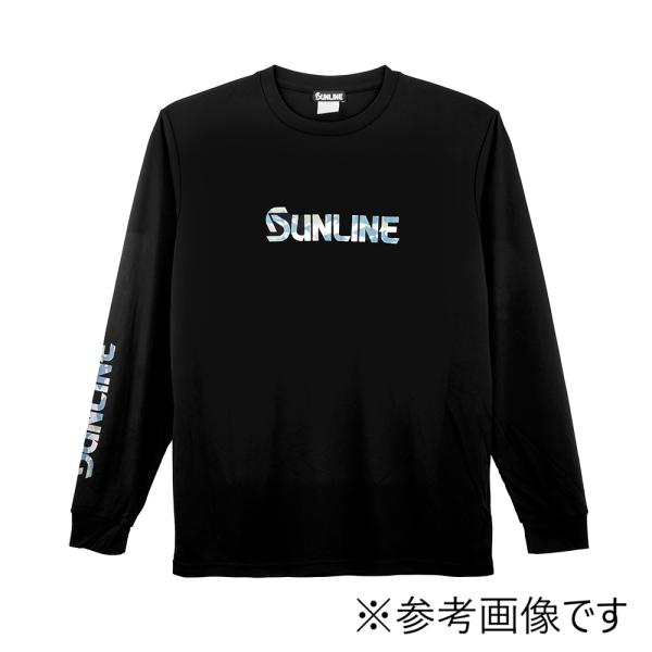 シルキーで柔らかな着心地と速乾性に優れるドライTシャツ。胸元と腕にはオリジナルデザインのサンラインロゴをプリント。各カラーの柄は異なり「ブラック→フィッシュカモ」「ライトグレー→鱗柄」「ブルーグレー→等深線」を表現しています。