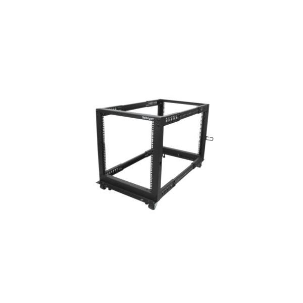 【サーバー、ネットワーク、通信機器を調整可能な12Uオープンフレームラックに収納】 検索キーワード: (【 安心メーカー無期限保証 】接続、変換、拡張、分離、切換えを行うIT、 A / Vプロフェッショナルのためのパーツを製造しています S...