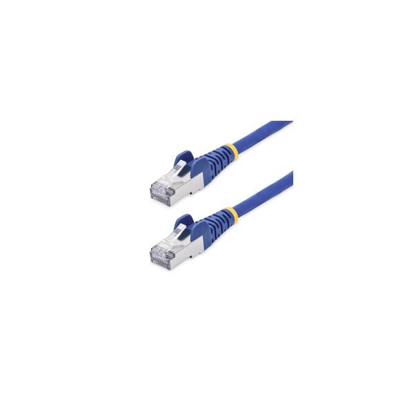 【1m、ブルー。25G/40Gネットワークに安定した接続を提供するシールド付き低煙ゼロハロゲン(LSZH) Cat8(カテゴリ8)LANケーブル】 検索キーワード:ＳｔａｒＴｅｃｈ．ｃｏｍ ケーブル|ネットワークケーブル メーカー型番:NL...