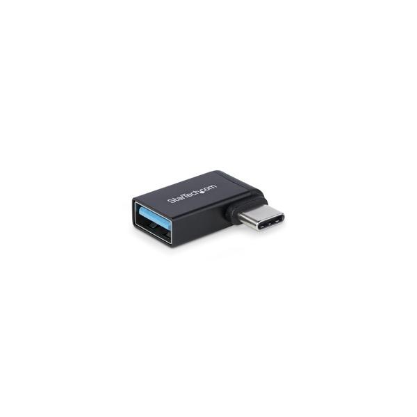 【L型90度右向き。USB 5Gbps(USB 3.2)対応。USB-C対応のノートパソコンやデスクトップPCにUSB-A機器を接続】 検索キーワード:ＳｔａｒＴｅｃｈ．ｃｏｍ ケーブル|USBケーブル メーカー型番:USB31CAADGCPRA