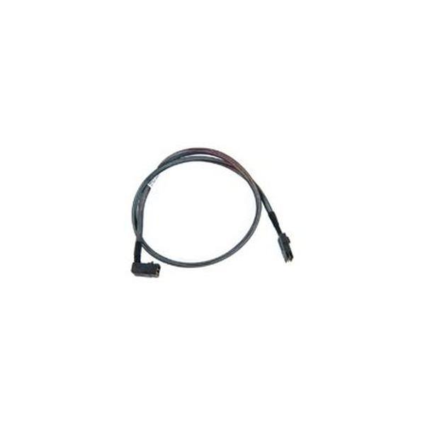 【Connector A: SFF-8643 (mini-SAS HDx4) right angle、 Connector B:SFF-8087 (Mini-SAS)、 Cable長さ:0.5M】 検索キーワード: Connector A:...