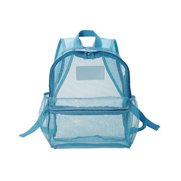 【巷でじわじわ流行りだしているメッシュリュック。中を見せることでコーディネートも楽しめる。忘れ物に気づきやすく、風も通り背中も快適です。】 検索キーワード:ノーブランド アクセサリー|　 メーカー型番:SP-36531 SP36531