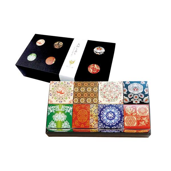 【エキストラバージンオリーブオイルを使用したあられを、奈良東大寺の正倉院御物の文様をデザインした美しい箱に詰合せました。】 検索キーワード:　 デザート・お菓子 メーカー型番:C6163520