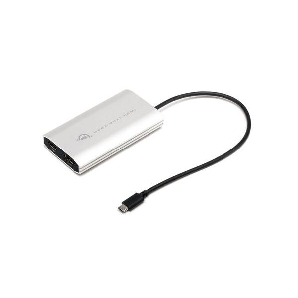 【USB-C Quad HDMI 4K Display Adapter with DisplayLink】 検索キーワード:OWC TVチューナー／ビデオキャプチャー|　 メーカー型番:OWCCADPDL2HDMIQ