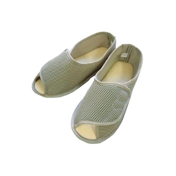 【早快マジック オープン グレー LL 2503 (1足)】 検索キーワード:徳武産業 介護・リハビリ|リハビリ用品 メーカー型番:7-2413-04 7241304