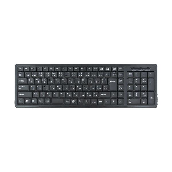 【シンプルなスリム日本語キーボード】 検索キーワード:AOTECH キーボード／マウス等|キーボード メーカー型番:AOK-SL108BK AOKSL108BK
