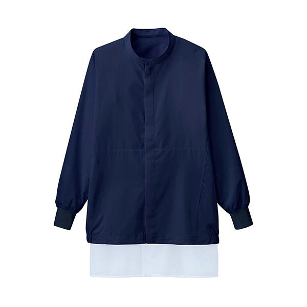 【静電気の帯電を防ぎ、ゴミやホコリのユニフォームへの吸着を防ぎます。生地自体からの発塵を最小限に抑えます。超薄の食品産業用長袖。】 検索キーワード:ミドリ安全 保護・手袋・ウエア２|特殊ウェアー メーカー型番:VEHS3229N-UE-L ...