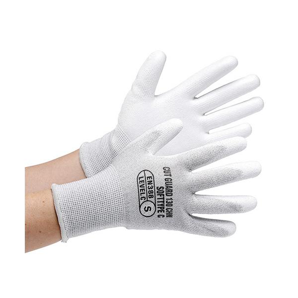 【やわらかく、作業性の良い静電気拡散性の耐切創性手袋。手のひらにウレタン樹脂のすべり止めコーティング。】 検索キーワード:ミドリ安全 保護・手袋・ウエア２|一般手袋 メーカー型番:CD4043106610