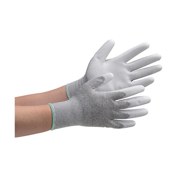 【18ゲージ極薄手のため、手にフィット。カーボン導電糸入りのため静電気対策にも有効。】 検索キーワード:ミドリ安全 保護・手袋・ウエア２|一般手袋 メーカー型番:NP-180DC-M NP180DCM