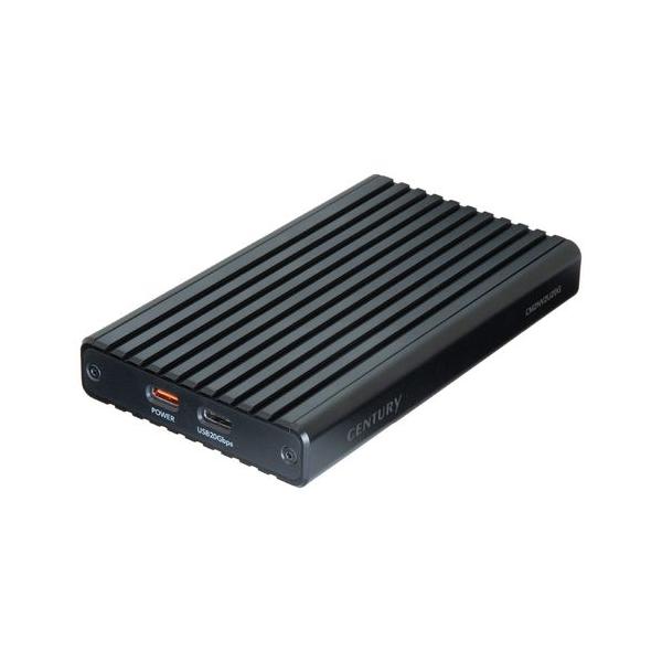 【最大2枚のM.2 SSDをUSBでPCと外付け接続できます】 検索キーワード:センチュリー|CENTURY 記憶装置|ドライブケース メーカー型番:CM2NV2U20G