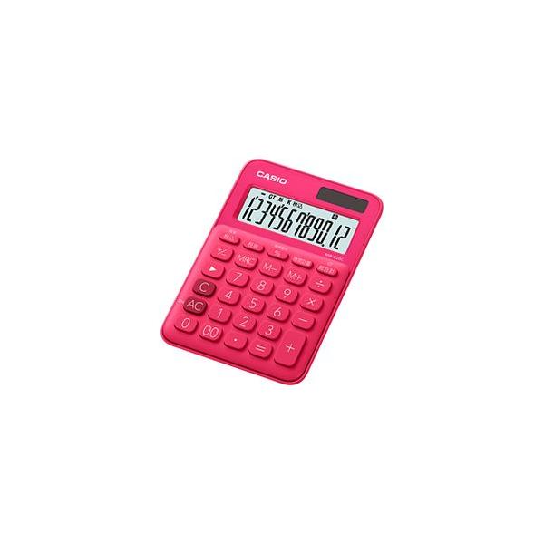 【●毎日がもっとワクワクする、ポップでキュートな電卓。●消費税計算・時間計算・グランドトータル機能搭載】 検索キーワード:カシオ計算機（CASIO）|CASIO 情報家電・AV機器|　 メーカー型番:MW-C20C-RD-N MWC20CRDN