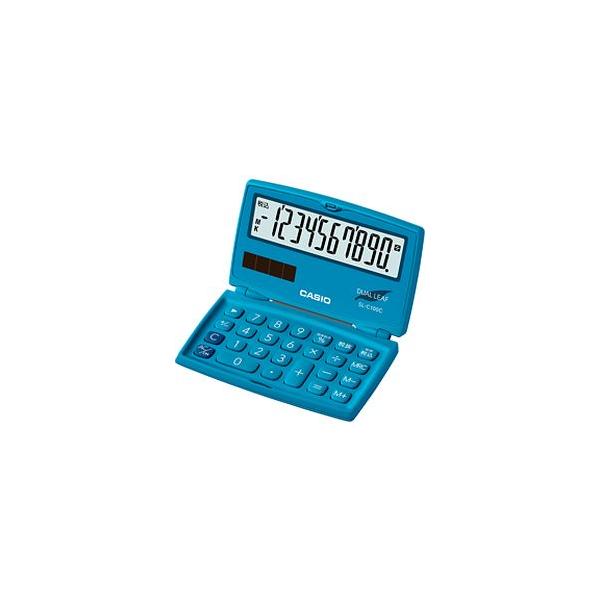【●毎日がもっとワクワクする、ポップでキュートな電卓!●持ち運びに便利な折りたたみ手帳タイプ●10桁/税率変更に対応する税計算機能搭載】 検索キーワード:カシオ計算機（CASIO）|CASIO 情報家電・AV機器|　 メーカー型番:SL-C...