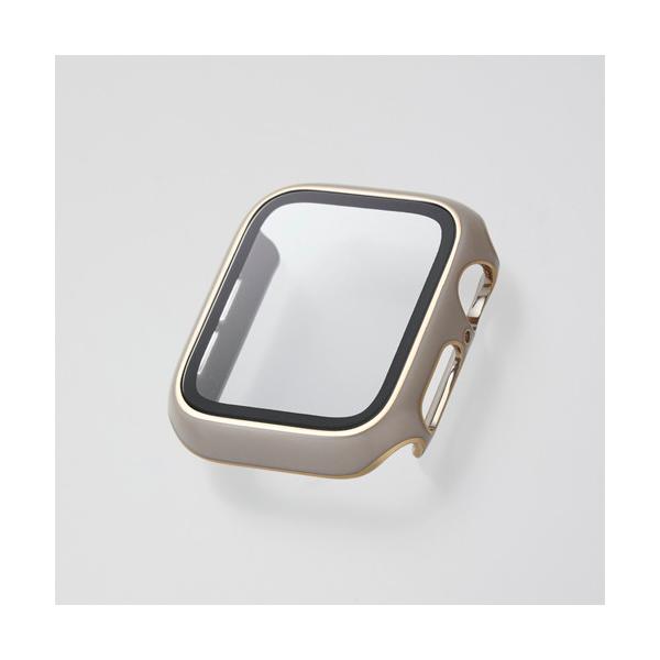 【対応機種：Apple Watch SE (第2世代)、SE、Series 6、5、4 [40mm] ■セット内容：ケース本体×1 ■材質：ケース本体:ガラス、ポリカーボネート ■】 検索キーワード:エレコム|ELECOM モバイルアクセサ...