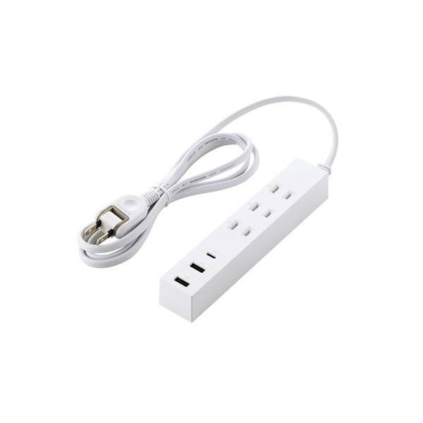 【差込口仕様：Aタイプ 2ピン ■差込口個数：3個口 ■差込口間隔：27mm(差込口中心間寸法) ■プラグ仕様：Aタイプ 2ピン ■ACコード長：約1.5m ■】 検索キーワード:エレコム|ELECOM ファシリティ関連|電源タップ メーカ...