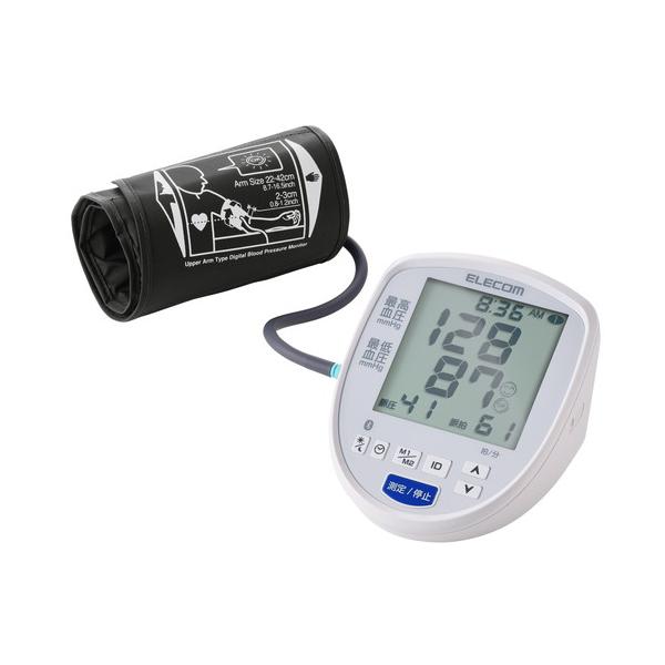 【販売名：上腕式血圧計 AS03 ■製品型番：HCM-AS03BTWH ■類別：機械器具 18 血圧検査又は脈波検査用器具 ■一般的名称：自動電子血圧計 ■医療機器の種類：管理医療機器 ■】 検索キーワード:エレコム|ELECOM 診察・計...