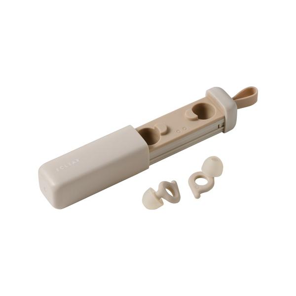 【カラー：ベージュ ■外形寸法：耳栓本体(片耳/イヤーチップ付き):W約25mm×D約17mm×H約15.5mm、収納ケース(持ち手含まず):W約72mm×D約23mm×H約23mm ■】 検索キーワード:エレコム|ELECOM 健康器具|...