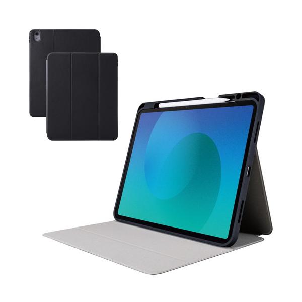 【本体をしっかり守りたい人におすすめ。弾力性と硬さをあわせ持つTPU素材に加え、衝撃吸収を強化するハニカム構造を採用。傷や衝撃を和らげるフラップケースです。傷や汚れが付きにくい合成皮革素材を使用していま】 検索キーワード:エレコム|ELEC...