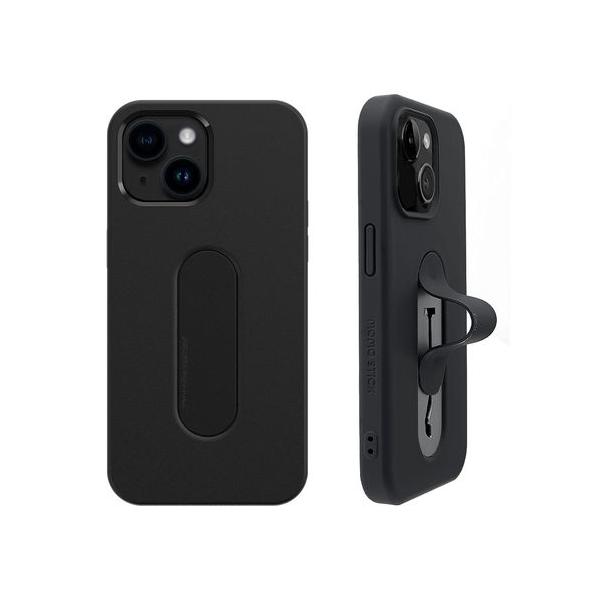 【MOMOSTICK「Mag Grip フラットケース」は、特許取得のグリップをケースに組み込んだiPhoneケースです。】 検索キーワード:MOMO STICK モバイルアクセサリー（ケース／カバー）|　 メーカー型番:MMS25297i15