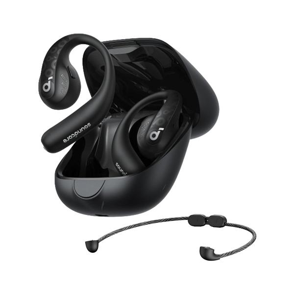 【Soundcore AeroFit Pro ミッドナイトブラック】 検索キーワード:ANKER|アンカー モバイルアクセサリー|　 メーカー型番:A3871N11