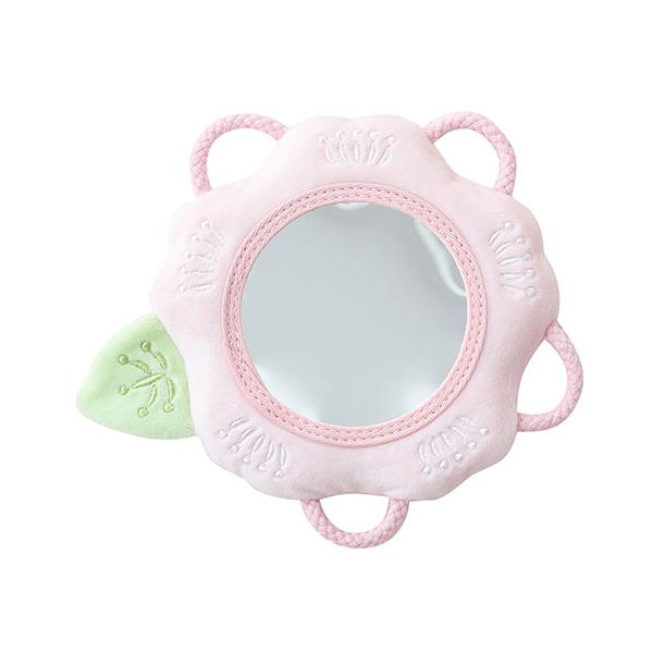 【赤ちゃんの好奇心を刺激するソフトミラー付き桜のラトル】 検索キーワード:シャオール 家庭用インテリア／雑貨|　 メーカー型番:SHA10045