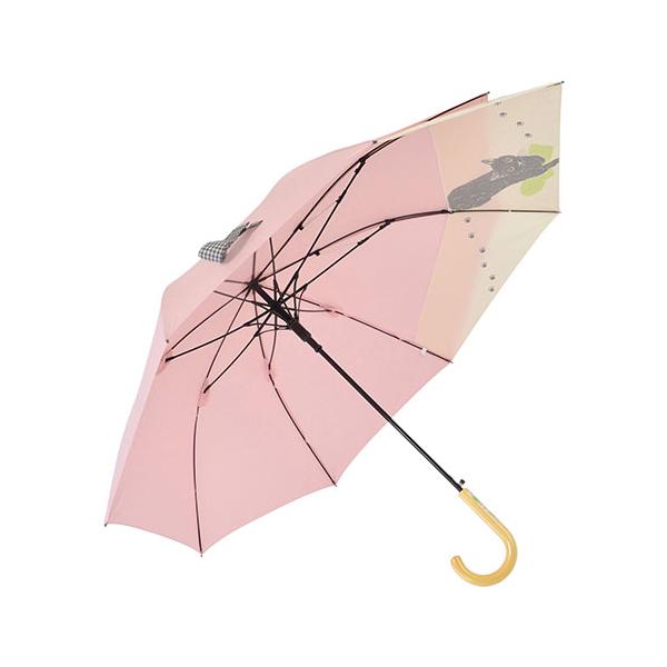 【傘をさす時に後ろの内側が二重になっている部分がスライドして伸びる形状の雨傘で、後ろが長くなるので背負っているリュックも濡れにくいバックスライド傘です。その伸びる部分には、ご主人様の靴下を放してくれない】 検索キーワード:　 家庭用インテリ...