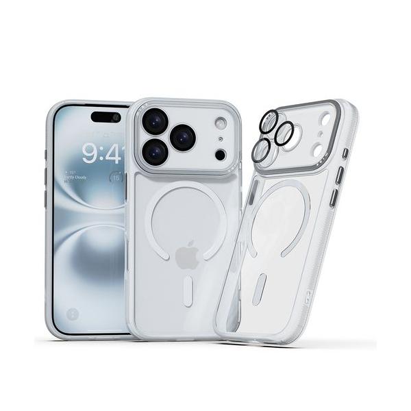 【レンズガード一体型MagSafe対応クリアケース for iPhone 17 Pro スモーキークリア】 検索キーワード:ｍｉａｋ モバイルアクセサリー（ケース／カバー）|　 メーカー型番:MA28088i17PR