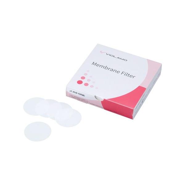 【ビオラモメンブレンフィルター（親水性PTFE） 5.0μm φ47mm 1箱（100枚入） (1箱(100枚入り))】 検索キーワード:ビオラモ（アズワン） 分離・分析ロシ|分離・分析用品（フィルター・濾紙・膜） メーカー型番:4-609...