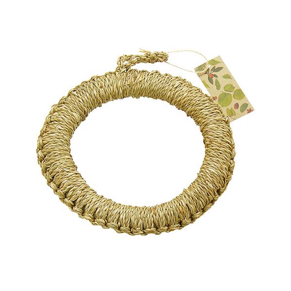 【ほっこりとした自然のぬくもりを運んでくれるナチュラルでかわいいシリーズです。天然素材の温もり感 素材感が料理やテーブルの雰囲気を盛り立てます。☆土鍋にぴったりな、ドーナツ型の鍋敷きです。☆小は急須敷き】 検索キーワード:ヤマコー キッチン...