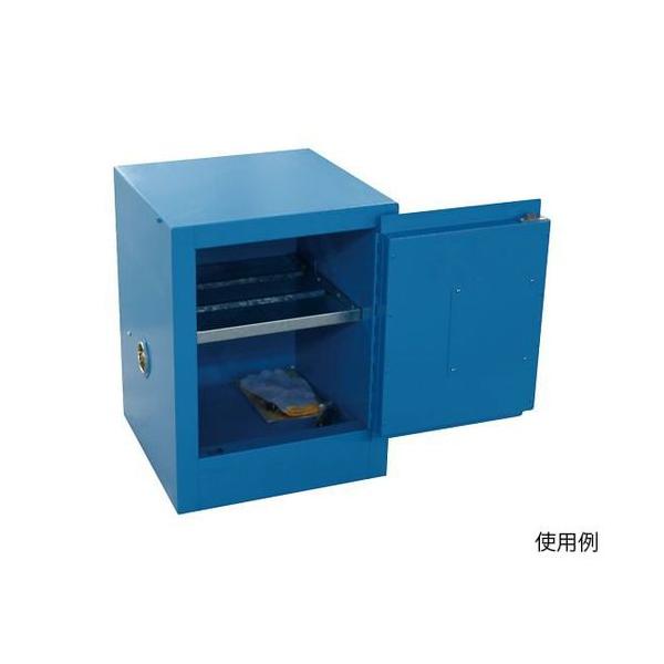 【耐火キャビネット（ブルー） 430×430×560mm (1個)】 検索キーワード:Sysbel 薬品庫|薬品庫 メーカー型番:4-2559-01 4255901