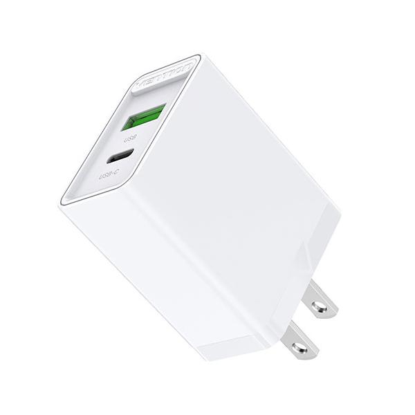 【カラー : ホワイト。対応プロトコル(USB-A) : QC 3.0/FCP/AFC/BC 1.2/Apple 2.4A。対応プロトコル(USB-C) : PD 3.0/QC 4.0/QC 3.0/F】 検索キーワード:ＶＥＮＴＩＯＮ モ...