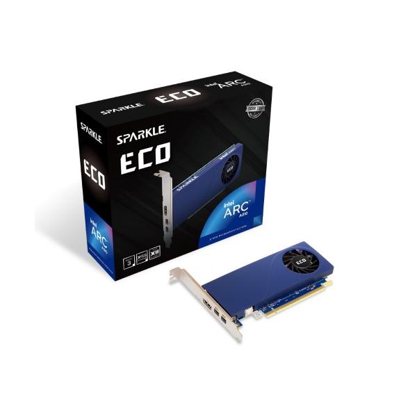 【Intel Arc A310搭載・シングルファン採用 消費電力50Wのエコ設計、ロープロファイル用ブラケット付属】 検索キーワード:ＳＰＡＲＫＬＥ　ＣＯＭＰＵＴＥＲ グラフィックインターフェイス|グラフィックインターフェイス メーカー型番...